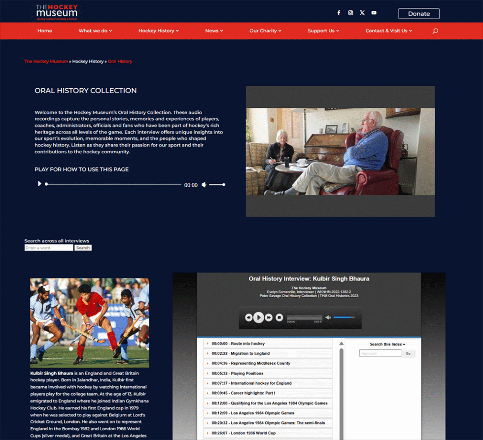 Oral history interviews enhanced with exciting new digital tools - The ...